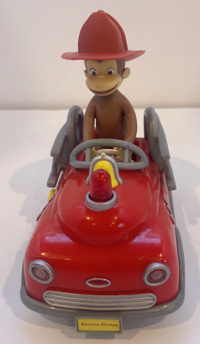 Curious George Fire Truck Graphic