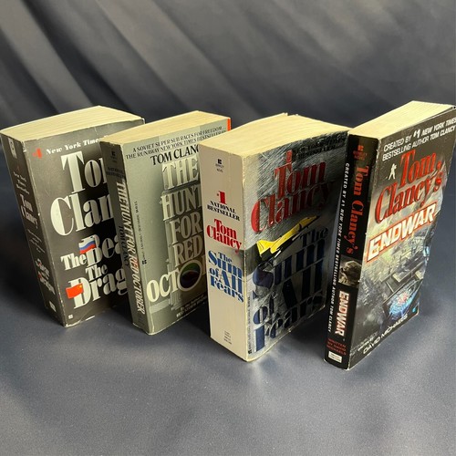 Tom Clancy Book Lot of 4 See titles / Condition | eBay