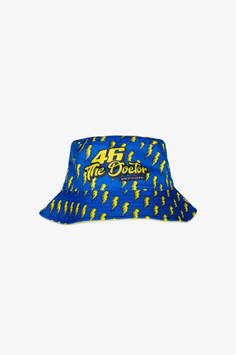 VR46 Official Valentino Rossi Kid's The Doctor Bucket Hat - VRKFH ...
