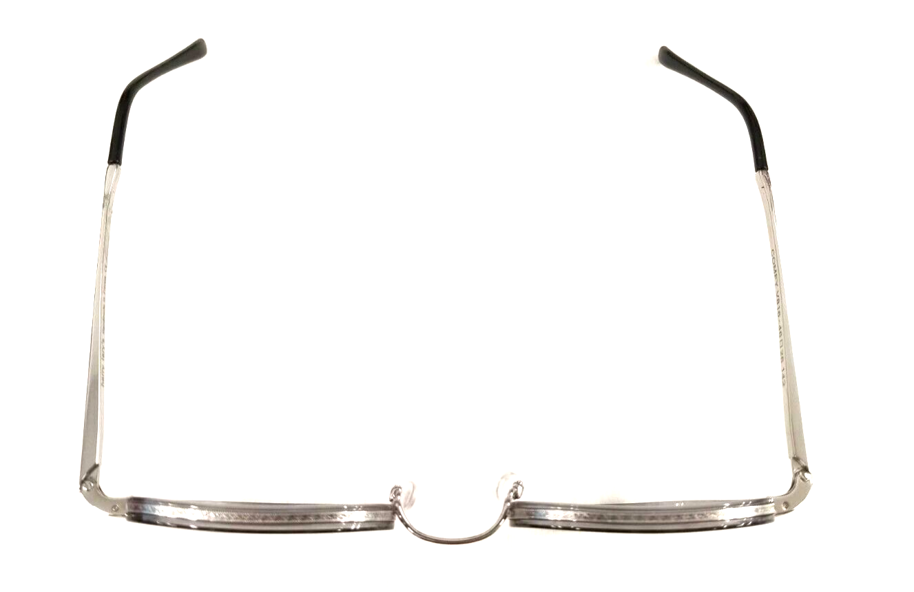 HARRY LARY'S EYEGLASSES FRAME COMFY V816 ROUND GREY/SILVER 46-26-142 ...