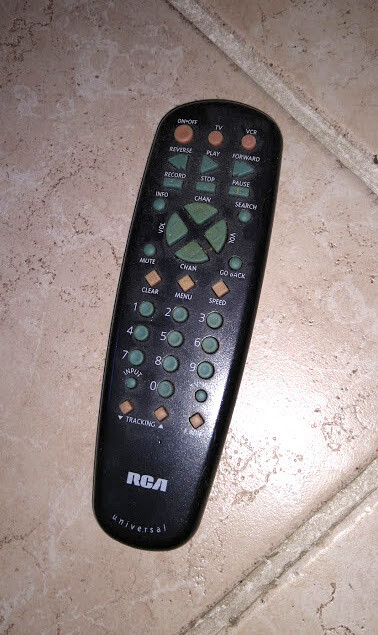 RCA TV VCR Universal Remote Control Unit Genuine/oem IECR03 for sale ...