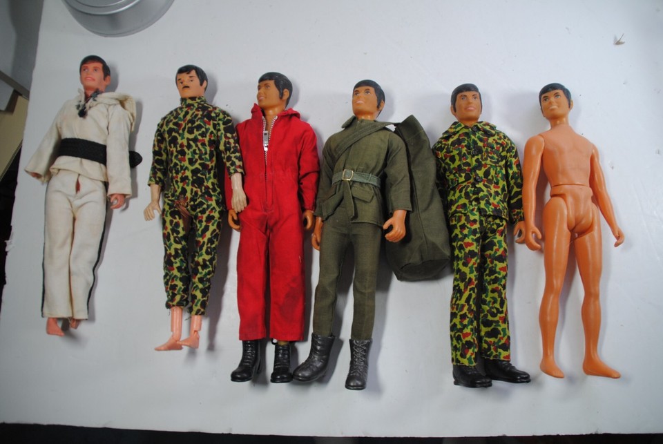GI JOE KNOCK-OFF HONG KONG MADE VARIOUS RARE VINTAGE 12 INCH ACTION ...