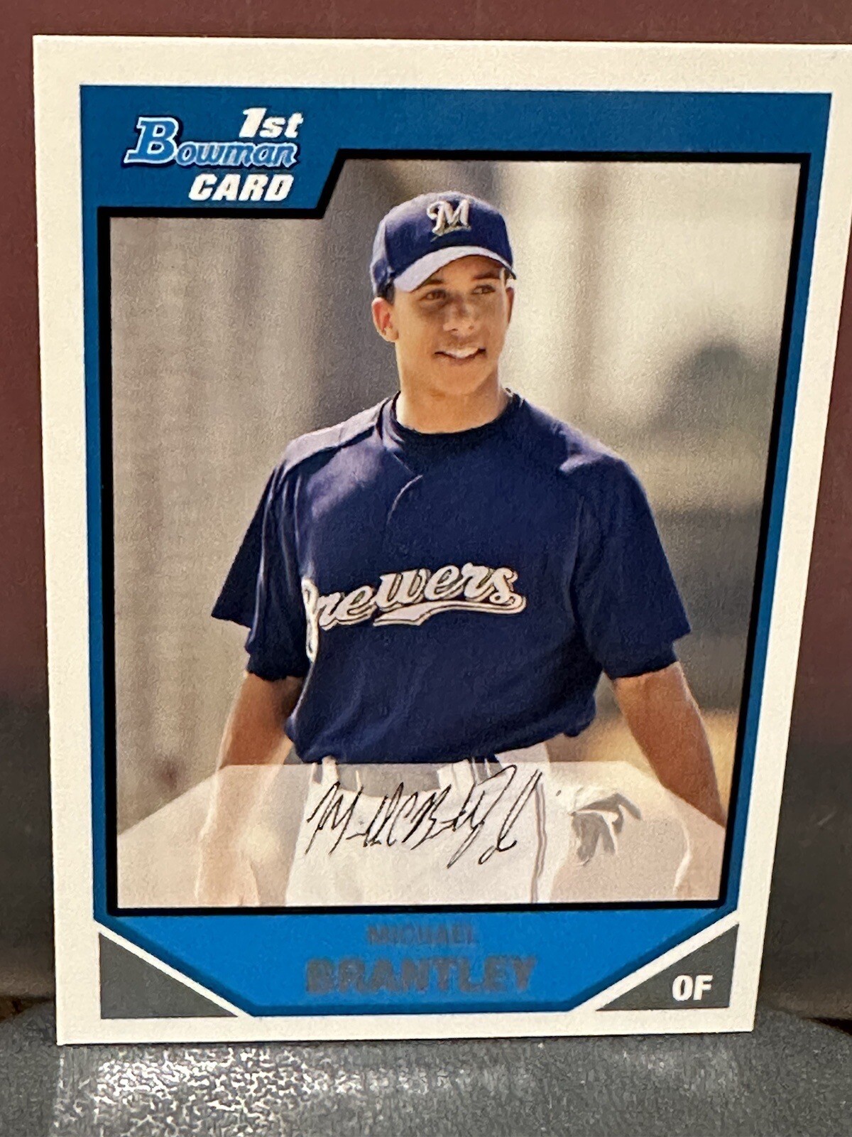 2007 Bowman Michael Brantley 1st Bowman Milwaukee Brewers #BP15 | eBay