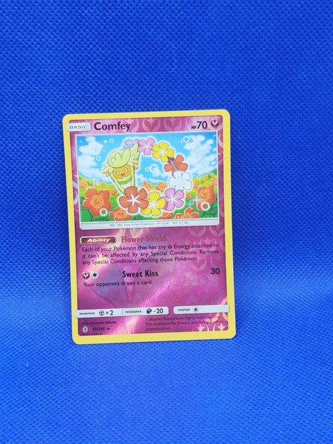 Pokémon TCG Comfey Sun & Moon: Guardians Rising 93/145 Holo Holo Rare ...