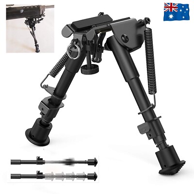 Adjustable 6"-9" Height Sniper Hunting Rifle Bipod Sling Shooting Mount ...