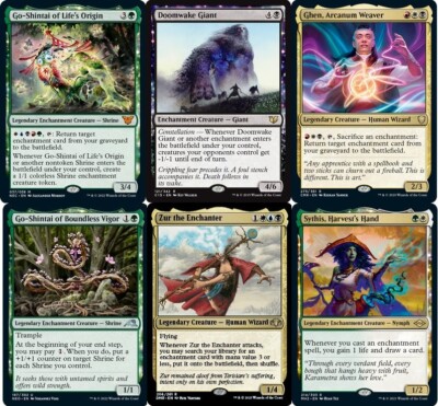 EDH Shrine Deck - MTG Magic Go-Shintai Commander - Ghen, Arcanum Weaver ...
