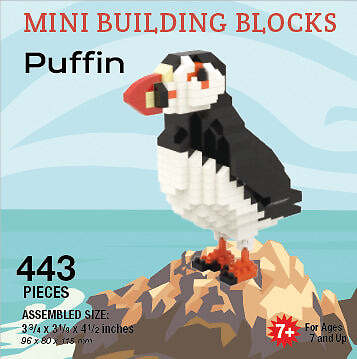 Impact Photographics - Puffin Mini Building Blocks Set - 47445 | eBay