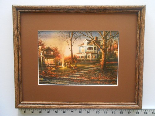 Terry Redlin AROMA OF FALL 11x14 framed 5.75 710 | eBay