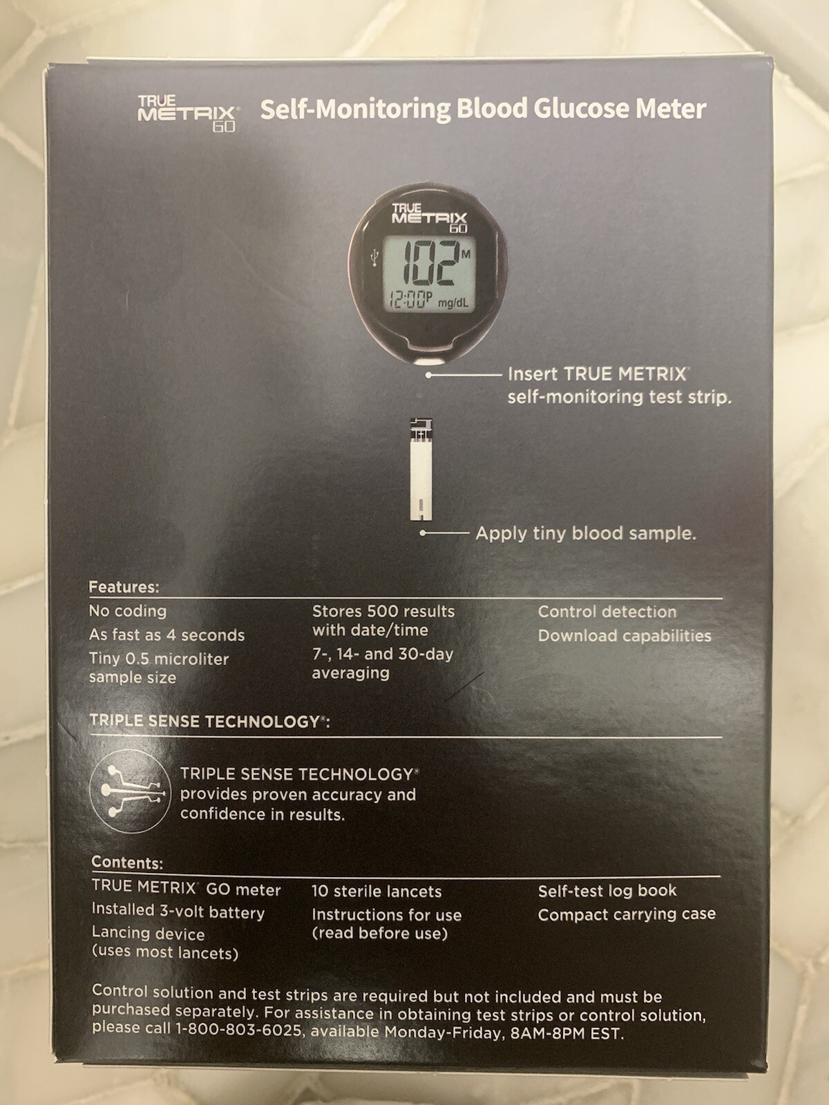 Walgreens True Metrix Go Self-Monitoring Blood Glucose Meter EXP 9/29 ...