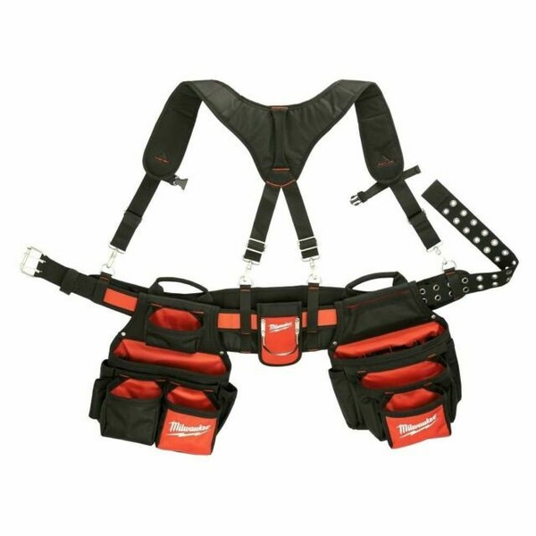 Milwaukee 48-22-8120 Contractor Work Belt with Suspension Rig for sale ...