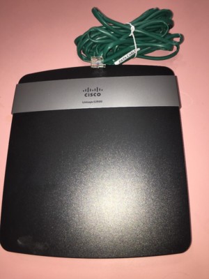 Linksys (Cisco) E2500 4-Port N600 Advanced Dual-Band Wireless Router ...