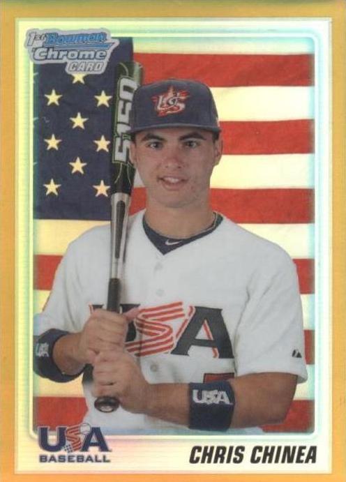 2010 Bowman Draft Picks & Prospects - Chrome Draft Picks Chris Chinea # ...