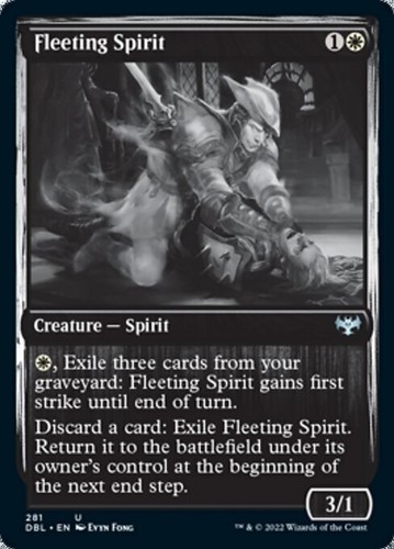 MTG Fleeting Spirit FOIL - DBL Innistrad: Double Feature NM | eBay
