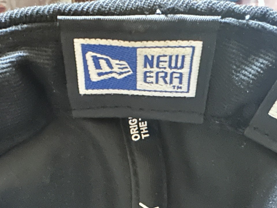 Rare 7 7/8 New Era 59FIFTY Fitted All-Over Sticker Embroidery **With ...