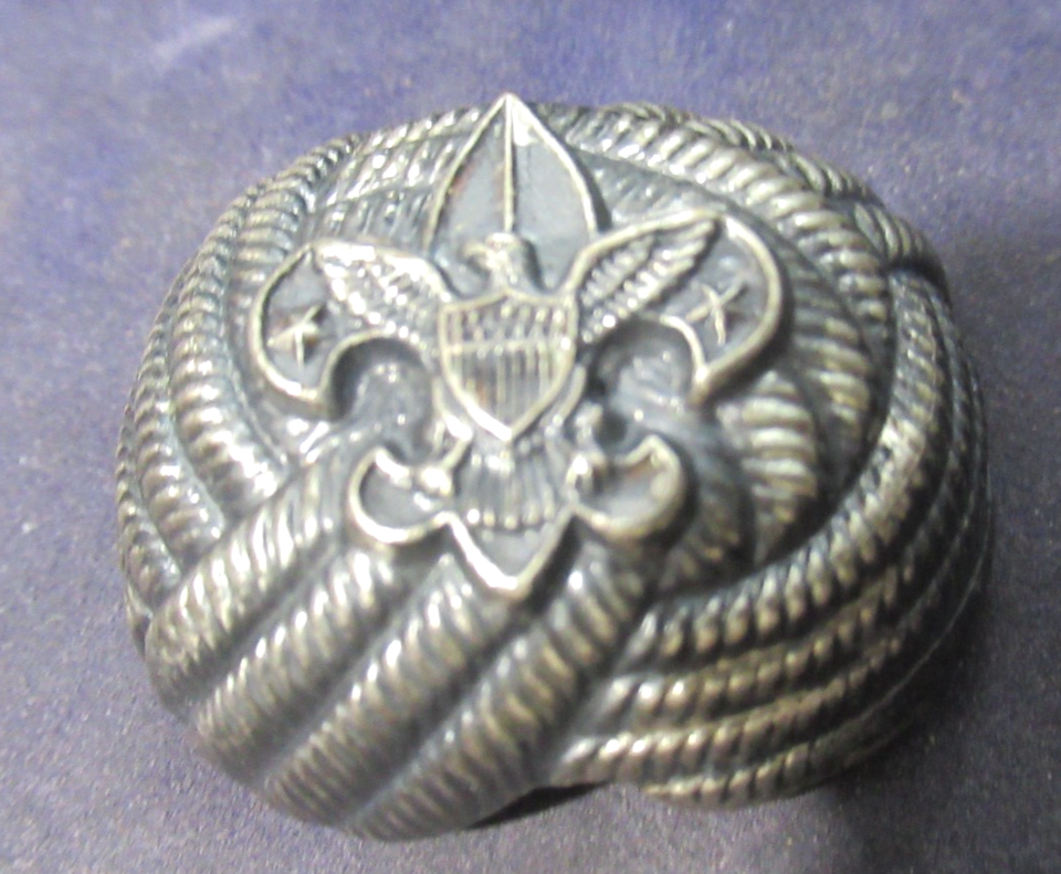 Vintage BSA Smokey Bear Hat Cord Badge – Boy Scouts Campaign hat Emblem ...