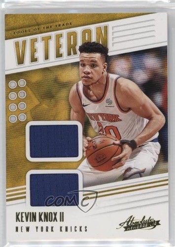 2019-20 Absolute Memorabilia Veteran Tools of the Trade Level 1 Kevin ...