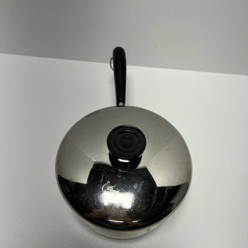 Revere Ware 1 1/2 Qt Sauce Pan w/Lid Stainless Steel Tri-Ply Disc ...