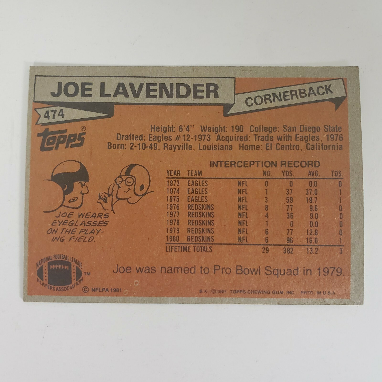 1981 Topps - #474 Joe Lavender for sale online | eBay