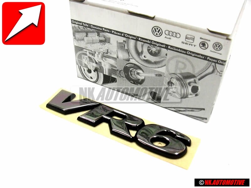 Logotipo De Baguette Vr6 WR's : WRs Emblem (Rivet Type) [0 40 P500028]