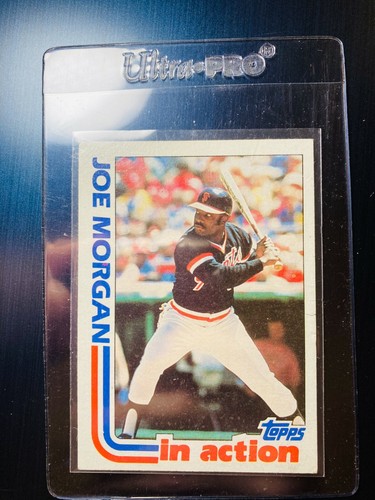 GRADE WORTHY V9 1982 Topps JOE MORGAN - IN ACTION San Francisco Giants ...