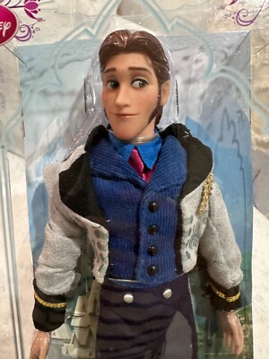 New Sealed Disney Store FROZEN HANS DOLL Classic Collection AUTHENTIC ...