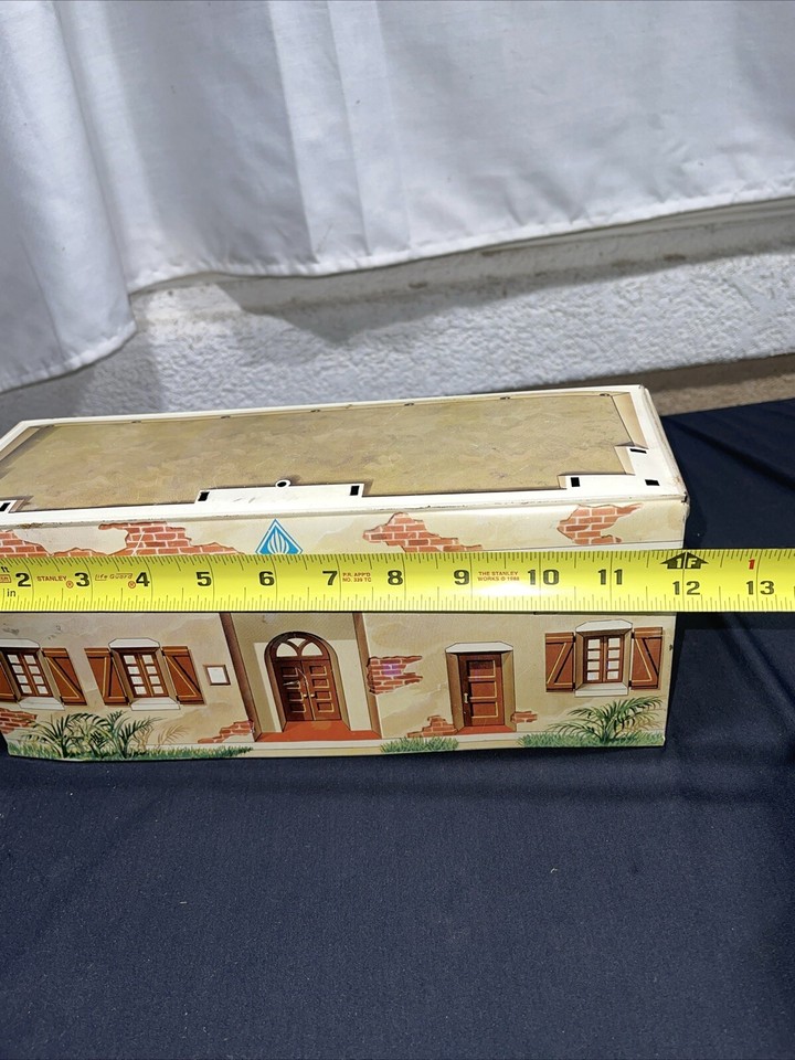 Vintage Marx Captain Gallant fort Tin House Playset | eBay