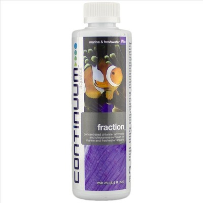 Continuum Aquatics Fraction 250ml - Removes Chlorine | eBay