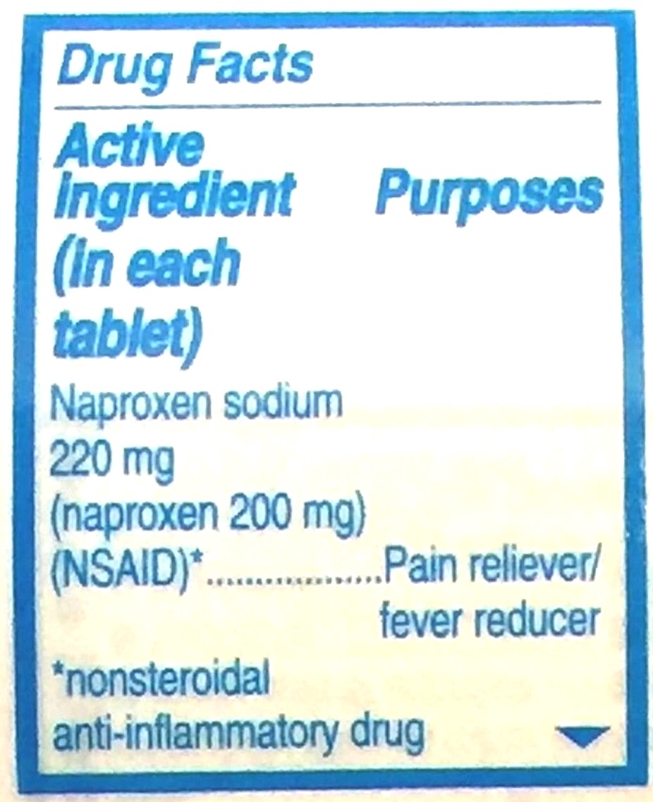 ALEVE 2 X 200 NAPROXEN SODIUM TABLETS 220 mg (400 TOTAL) EXP 01/28 OR ...