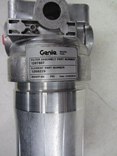 Genie Part 1267807GT - HOUSING, FILTER OEM | eBay