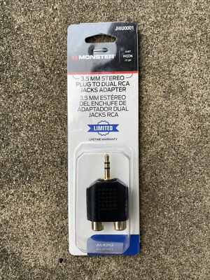Monster Cable Just Hook It Up Audio Visual Adapter | eBay