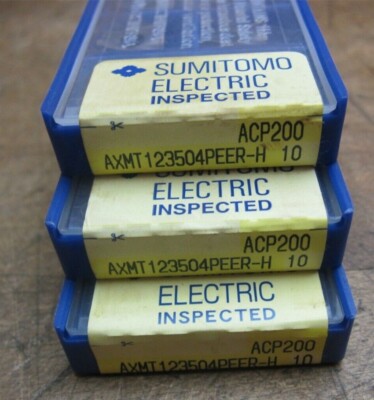 10PCS AXMT123504PEER-H ACP200 SUMITOMO CNC carbide inserts Original | eBay