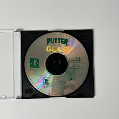 Putter Golf Game PlayStation 1 Disc Only Sony PS1 Putter Golf Golfing ...