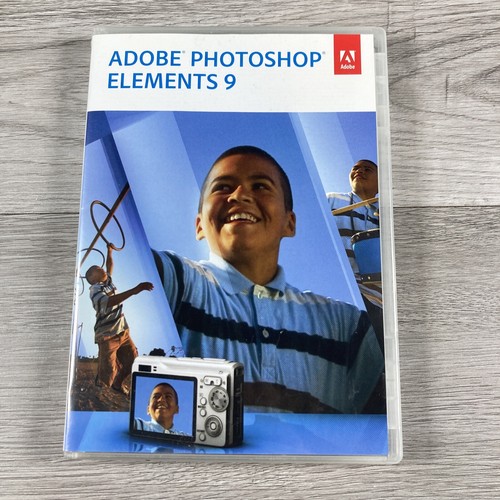 Adobe Photoshop Elements 9 (Mac/Win) Pre-owned W/ Serial Number | eBay