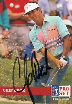 Chip Beck autographed trading card (Golf) 1992 Pro Set #58 | eBay