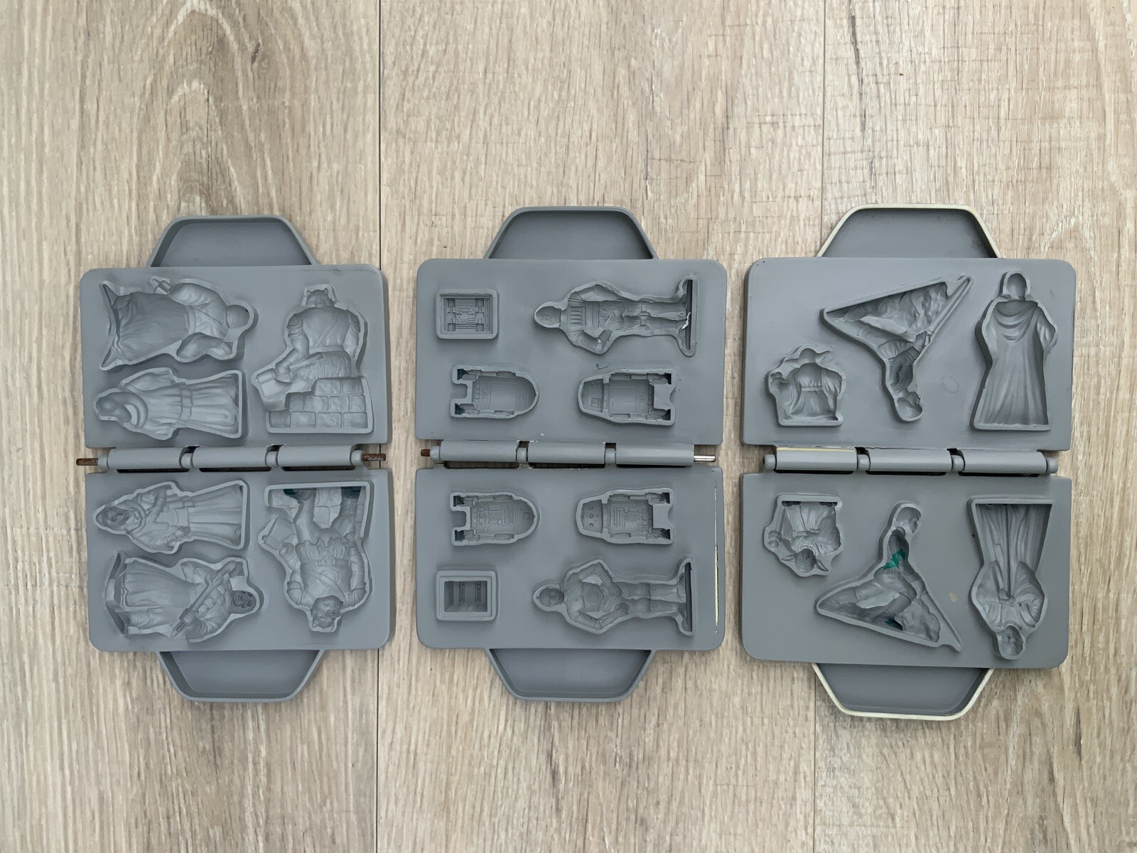 PROTOTYPE Star Wars Kenner 1996 figure maker Lot of 3 - Master Mold | eBay