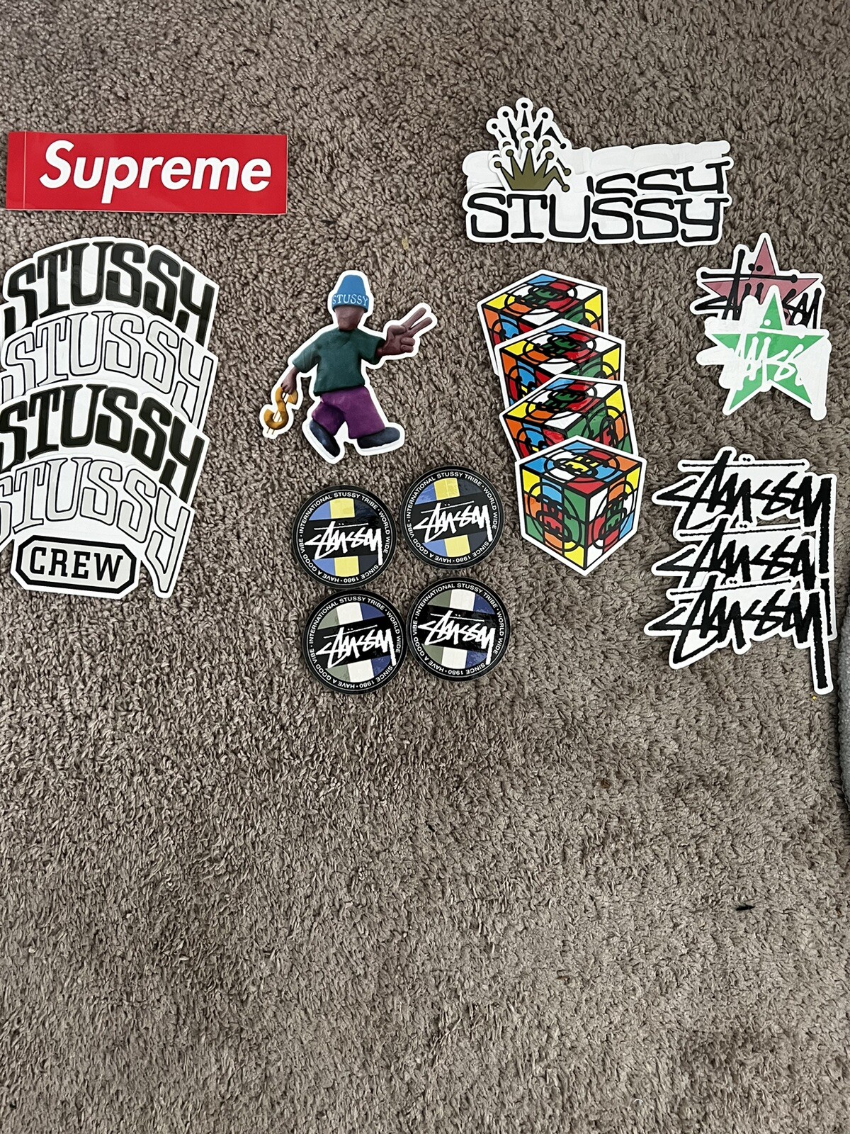 Stussy Sticker Lot of 21 + 1 Supreme Box Logo Sticker | eBay