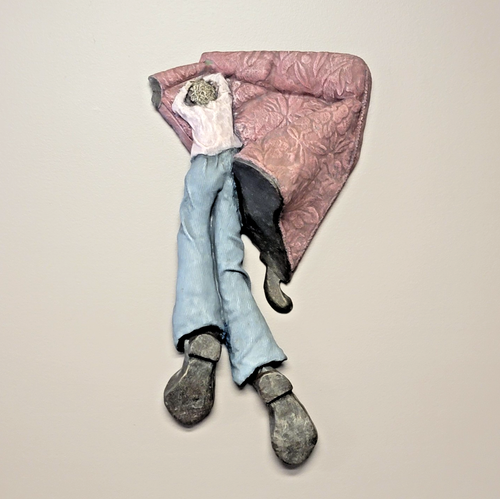 1970s Floyd Gompf Outsider Art Man On Couch Chicago Artist 3D Sculpture ...