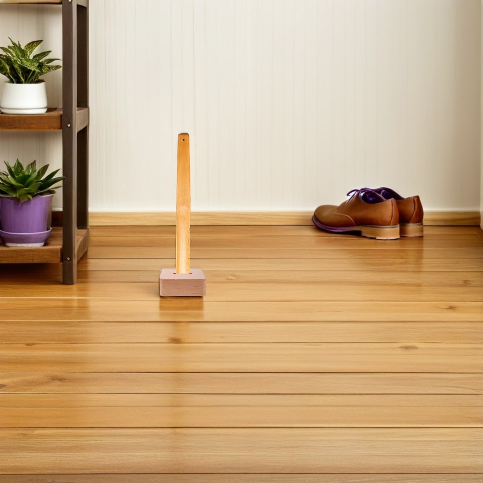 Wood Shoe Horn Stand Shoehorn Base Wooden Shoe Horn Display Storage ...