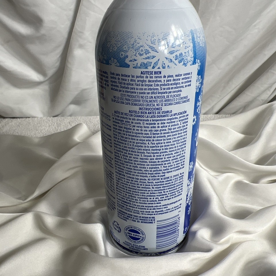 Christmas Santa Snow Flocking Spray 9 oz Can Window Holiday Seasonal ...