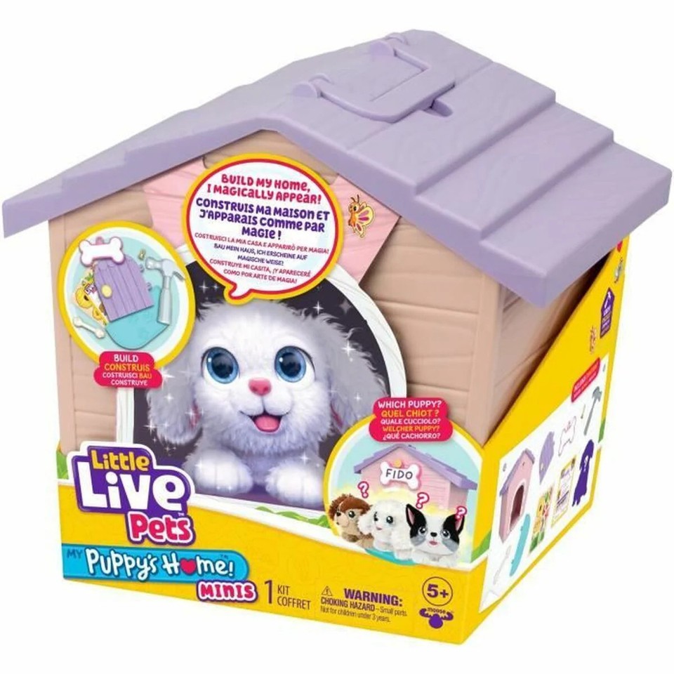 Fluffy toy Little Live Pets Surprise Niche Pink Plush Frog Dog | eBay