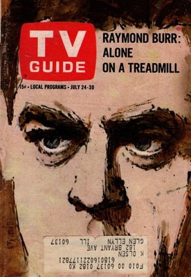 1965 TV Guide July 24 - Raymond Burr; Laurie Sibbald; Munsters' Dragula ...
