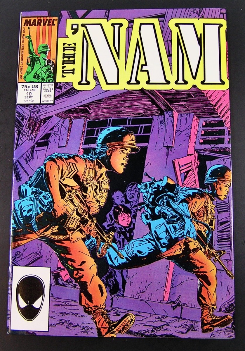 The Nam Comic Book Art Nam Covers