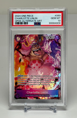 2024 ONE PIECE CHARLOTTE LINLIN OP08-ALTERNATE ART PSA 10 | eBay
