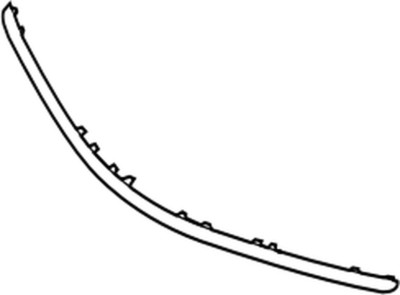 53122-12180 Toyota Moulding, radiator grille, lower 5312212180, New ...