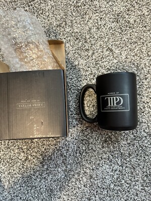 Taylor Swift - The Tortured Poets Department Black Mug TTPD SOLD OUT ...