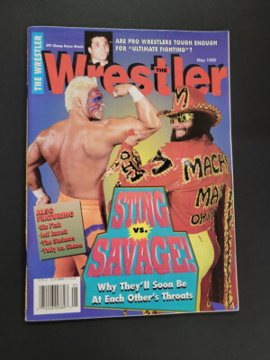 Sting Randy Savage THE WRESTLER Magazine May 1995 M453 | eBay
