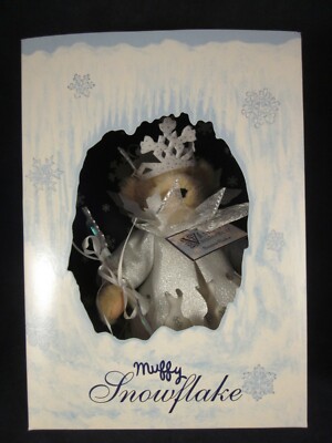 MUFFY VANDERBEAR Muffy Snowflake 1993 Limited Edition VINTAGE NEW BOX ...