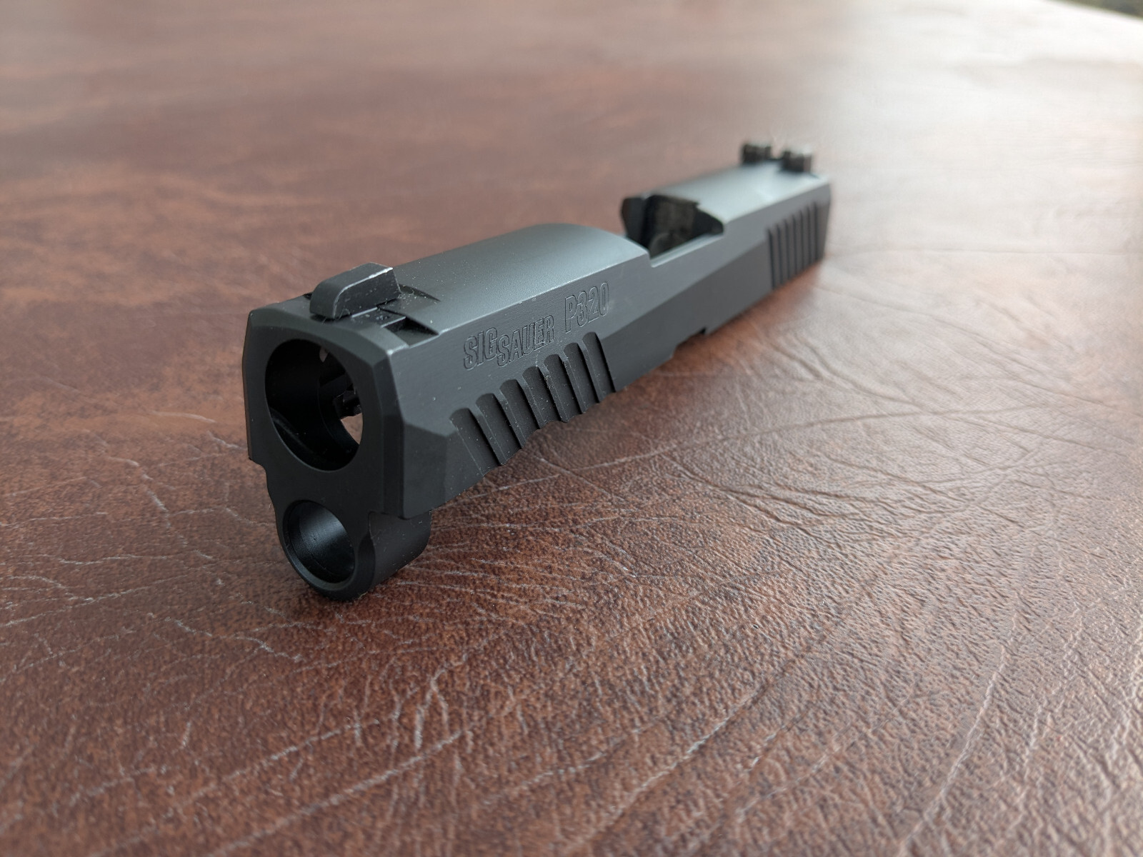 OEM SIG Sauer P320 9mm 3.9" Compact/Carry Slide with OEM Tritium Night ...