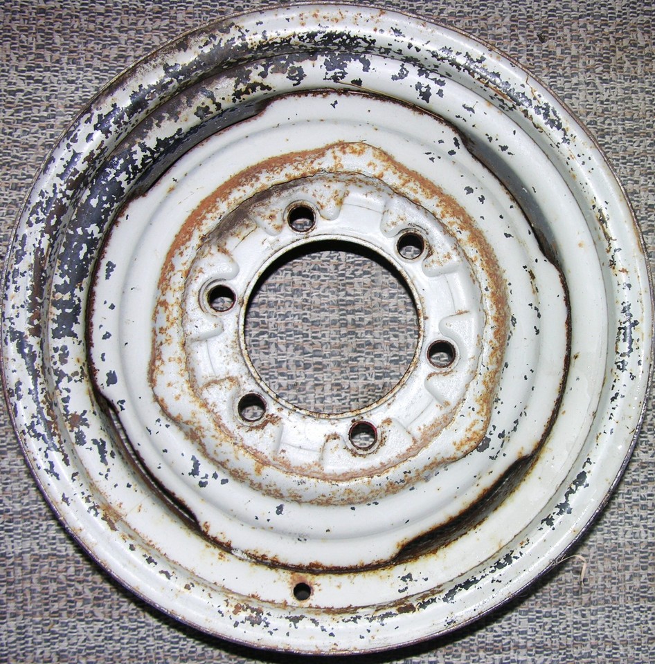 Ford 8N 15”x5” 6x6" Bolt Modified Tractor Front Rims | eBay