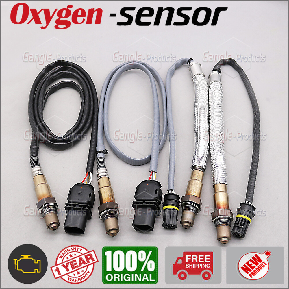 4PCS Up + Downstream Oxygen Sensor For BMW E82 E90 E91 128i 328i 328i ...